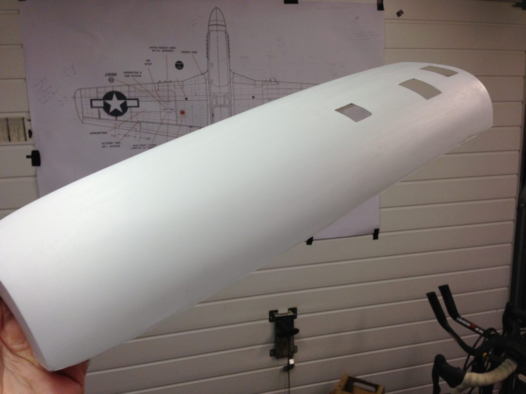 TopFlite P-51B/C/D replacement cowl assembly | Carber Composites